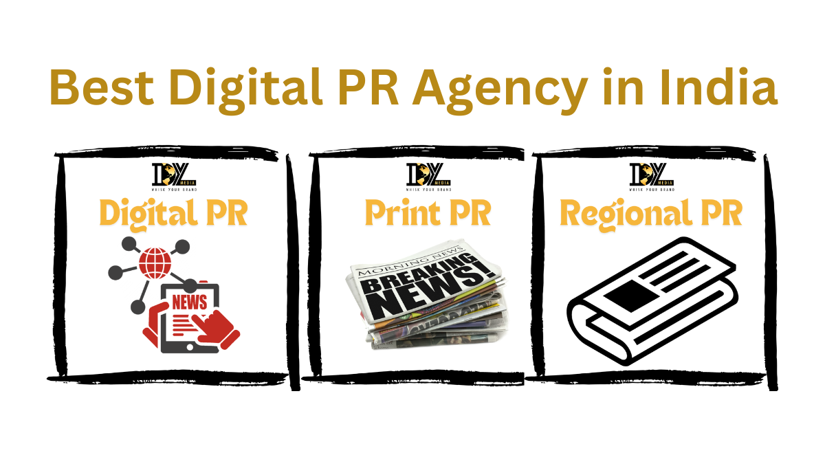 Best digital PR agency in India - #1Digital Yoog